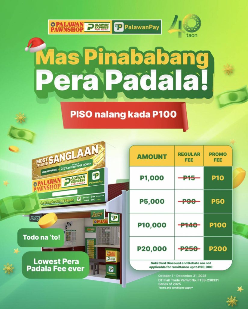 Mas pinababang remittance fees: Because every padala is a message of ...