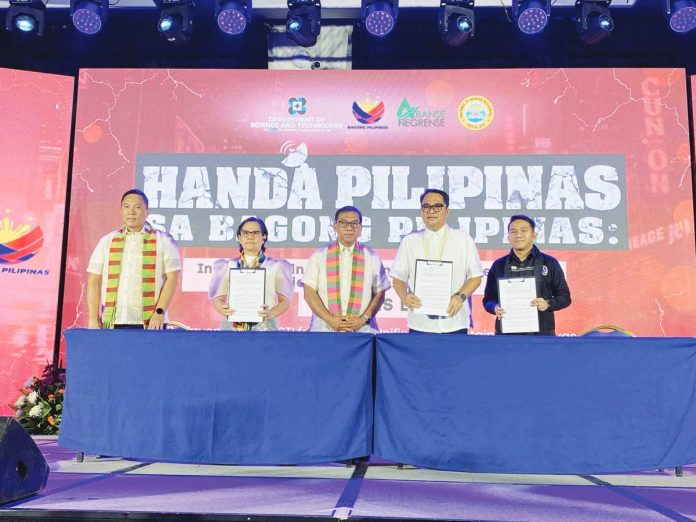 Bacolod gov’t, DOST ink MOU for flood early warning system