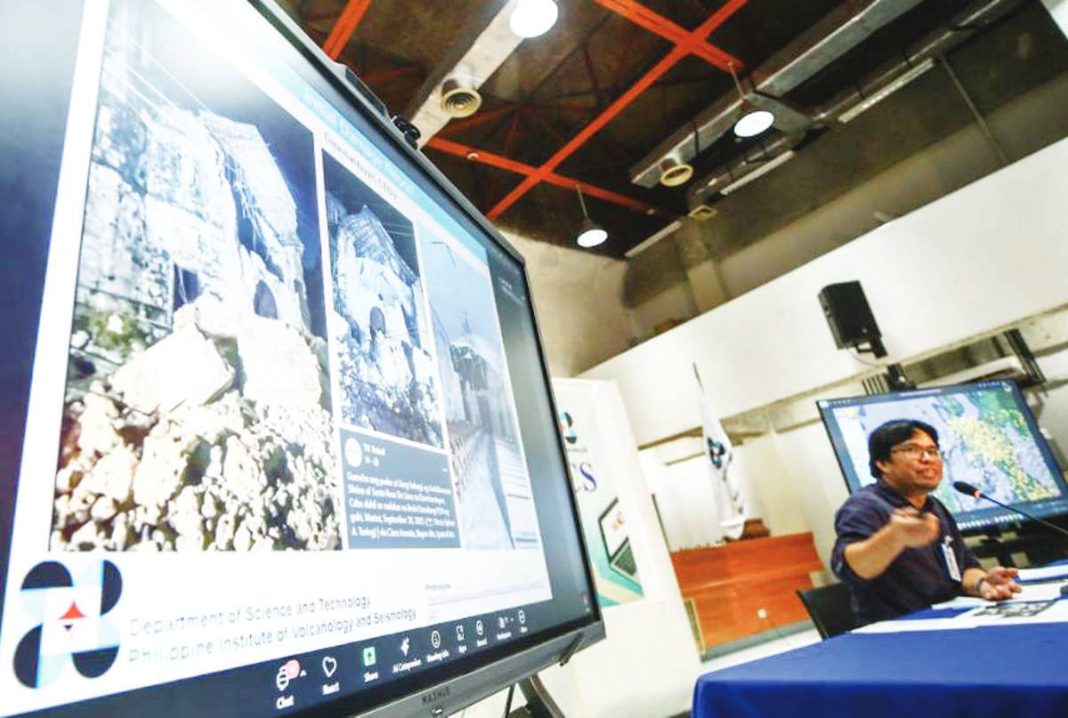 Cebu quake death toll hits 72; Phivolcs warns of more aftershocks