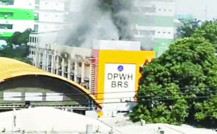ICI urges vigilance after DPWH blaze; rules out loss of flood control ...