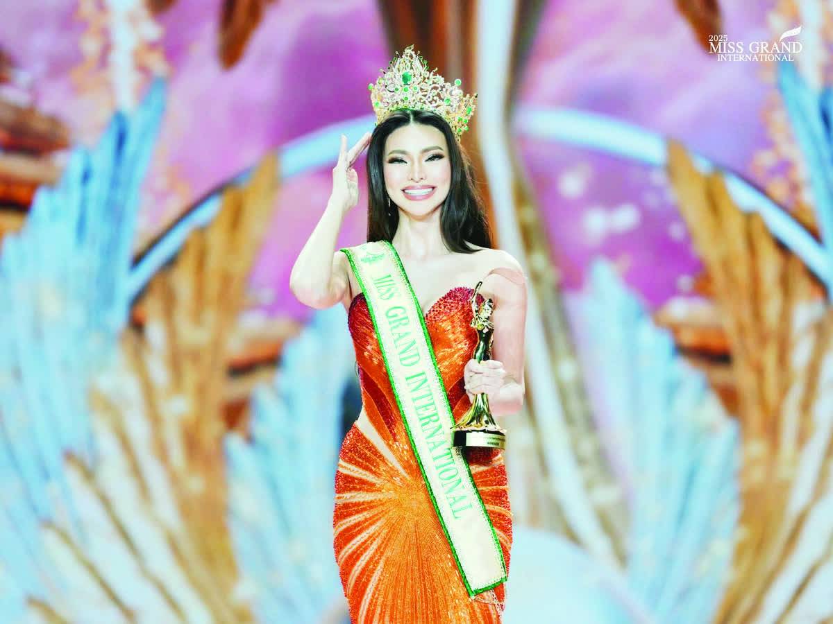 Emma Tiglao gives PH a back-to-back win at Miss Grand International 2025