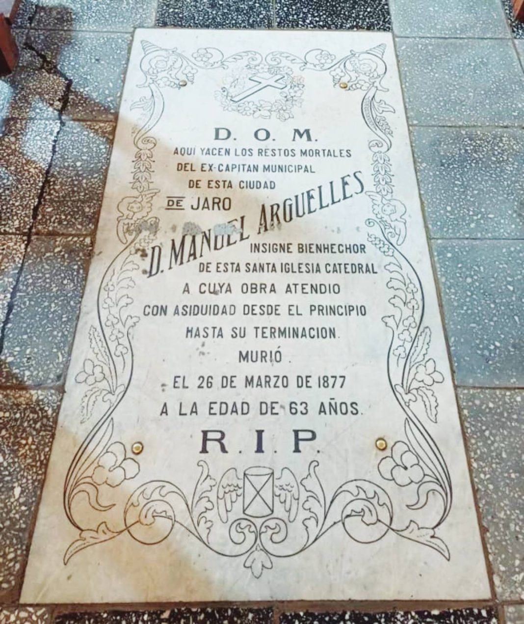 The lapidas of Jaro Cathedral: A commemoration of philanthropy, devotion