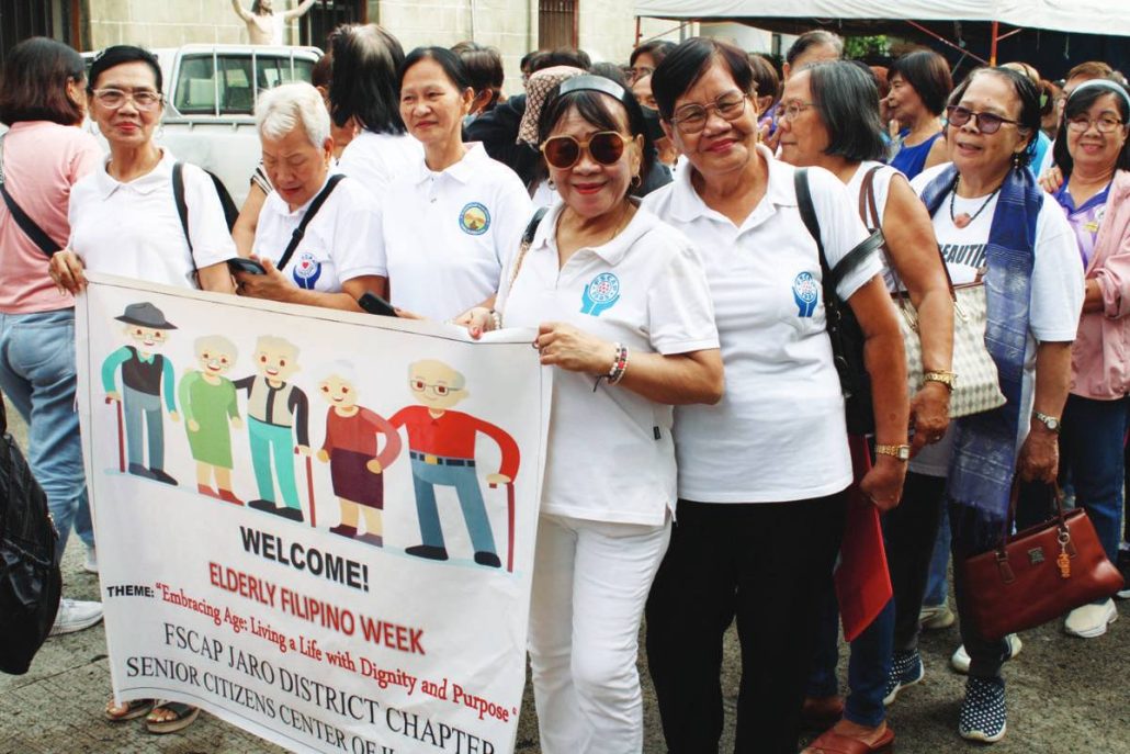 Seniors march for dignity, demand age-friendly Iloilo; Elderly Filipino ...