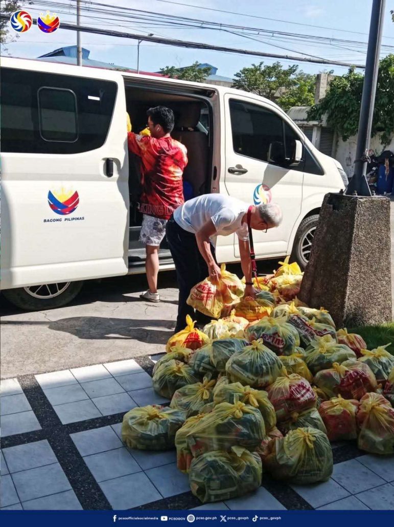 PCSO Conducts Relief Ops in Cebu, Other Areas Hit by 6.9 Magnitude Quake