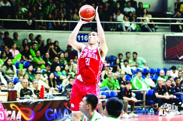 San Beda bounces back with dominant win over EAC