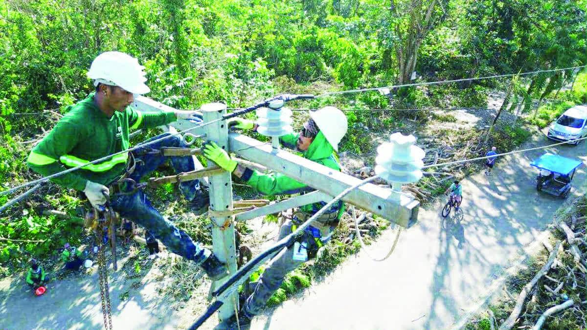 LIGHT AFTER THE STORM: Consumers commend Negros Power for tireless ...