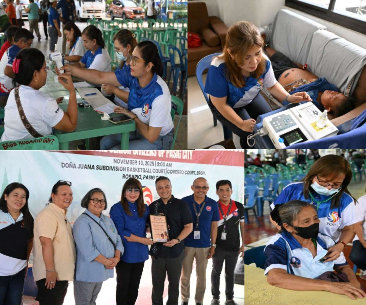 PCSO Joins Elderly Filipino Week Celebration with Medical, Dental, and ...