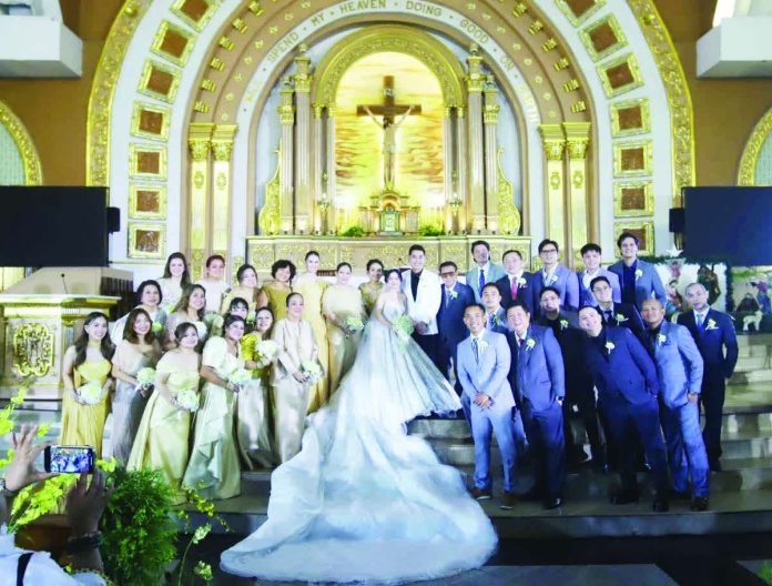 Kiray Celis, Stephan Estopia say ‘I do’ at church ceremony in Pasay