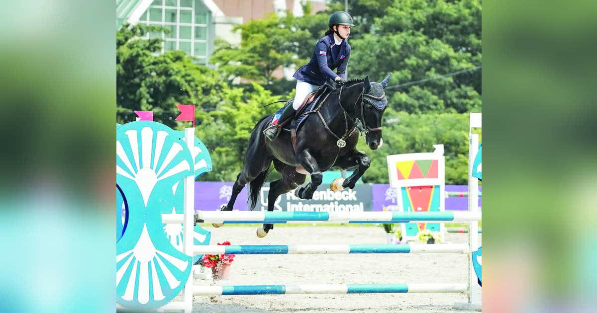 Negrense showjumper earns spot in Elite Asia-Pacific academy