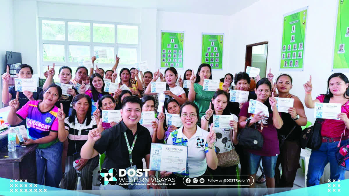 DOST-Capiz, Sigma LGU boost nutrition, smart farming in barangay