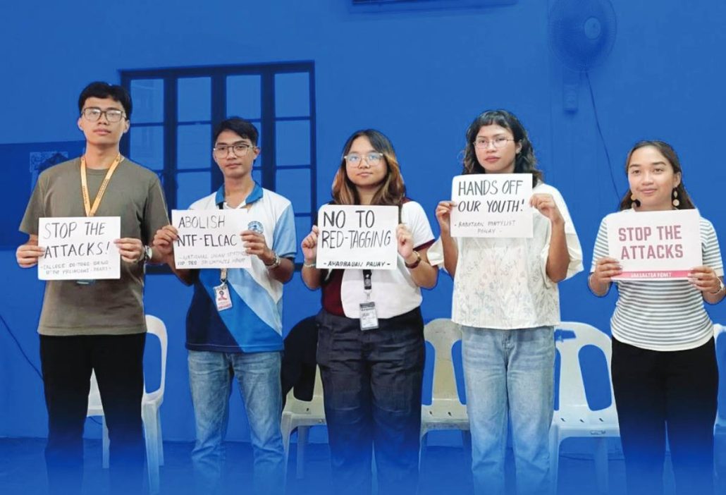 Activist youth organizations blast red-tagging during campus ‘peace ...
