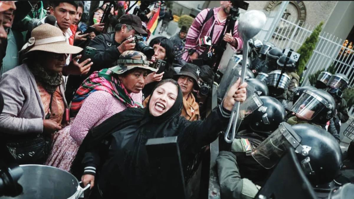 Bolivian president warns country at ‘breaking point’