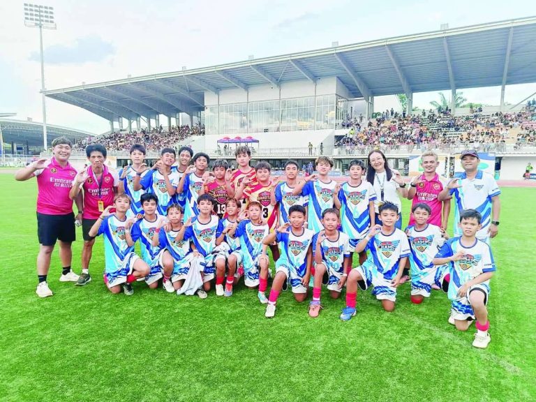WV bags Palaro elem boys football championship crown