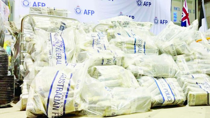 Largest ever cocaine bust in Australia after police raid underground bunker