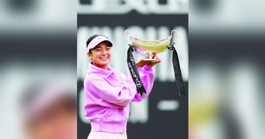 Eala eyes bigger goals after Birmingham Open win